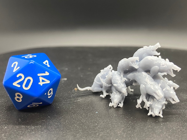 Swarm of Rats / Medium Swarm / Dnd / 5e / Pathfinder / - Etsy