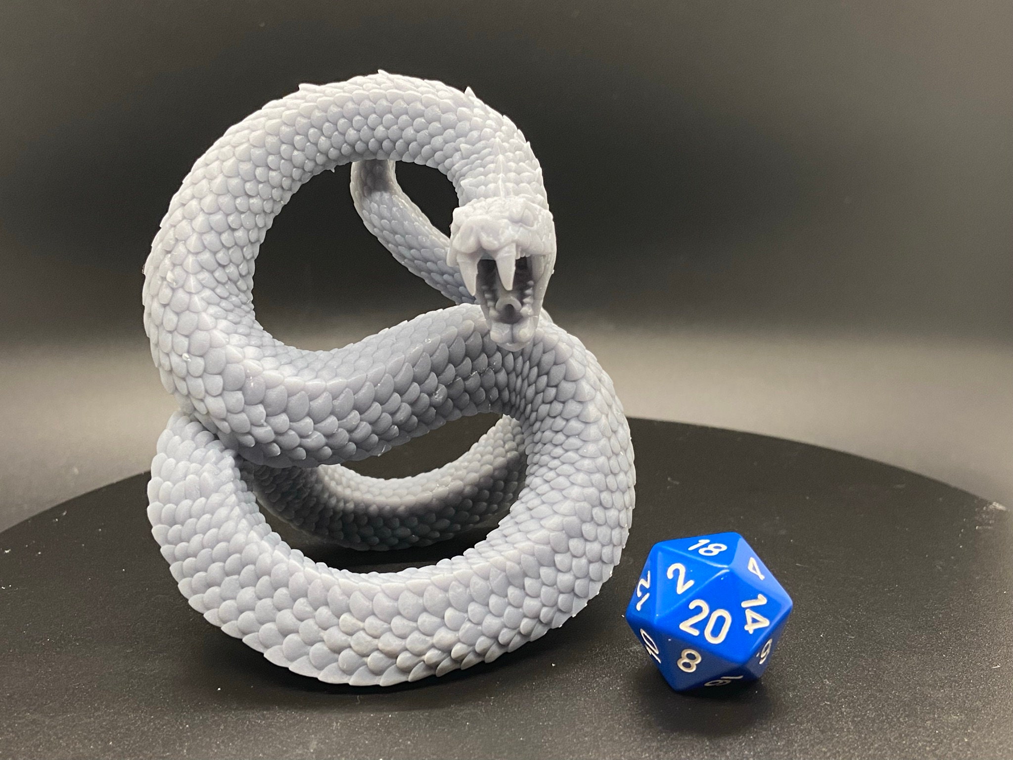 Giant Snakes 2 Sculpts / Dnd / 5e / Pathfinder / Medium - Etsy UK