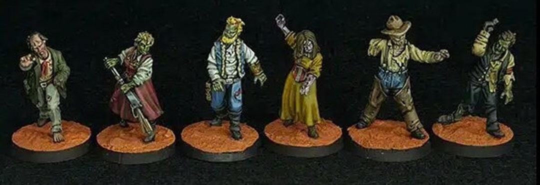 Western Zombies (6 Sculpts) / Deadlands / Doomtown / Dead Man's Hand ...