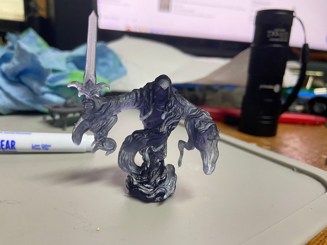 Wraith / Dnd / Pathfinder / 5e / Miniature / Epic Miniatures - Etsy