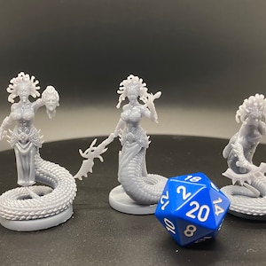 Medusa (3 Different Poses) / Gorgon / Greek / Dnd / 5e / Pathfinder ...