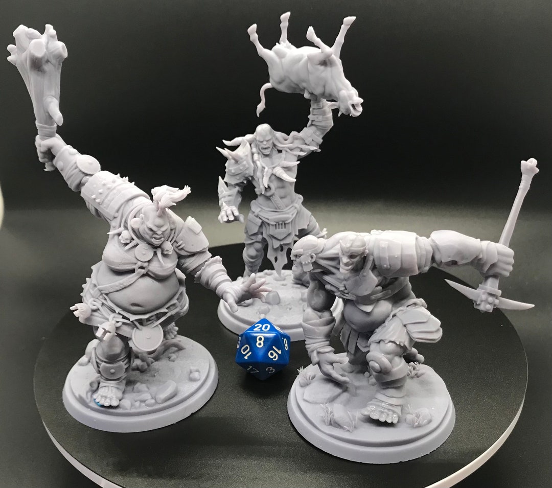 Giants / Hill Giant / Ettin / Throwing Cow / Chik-fil-a Giant / STL ...