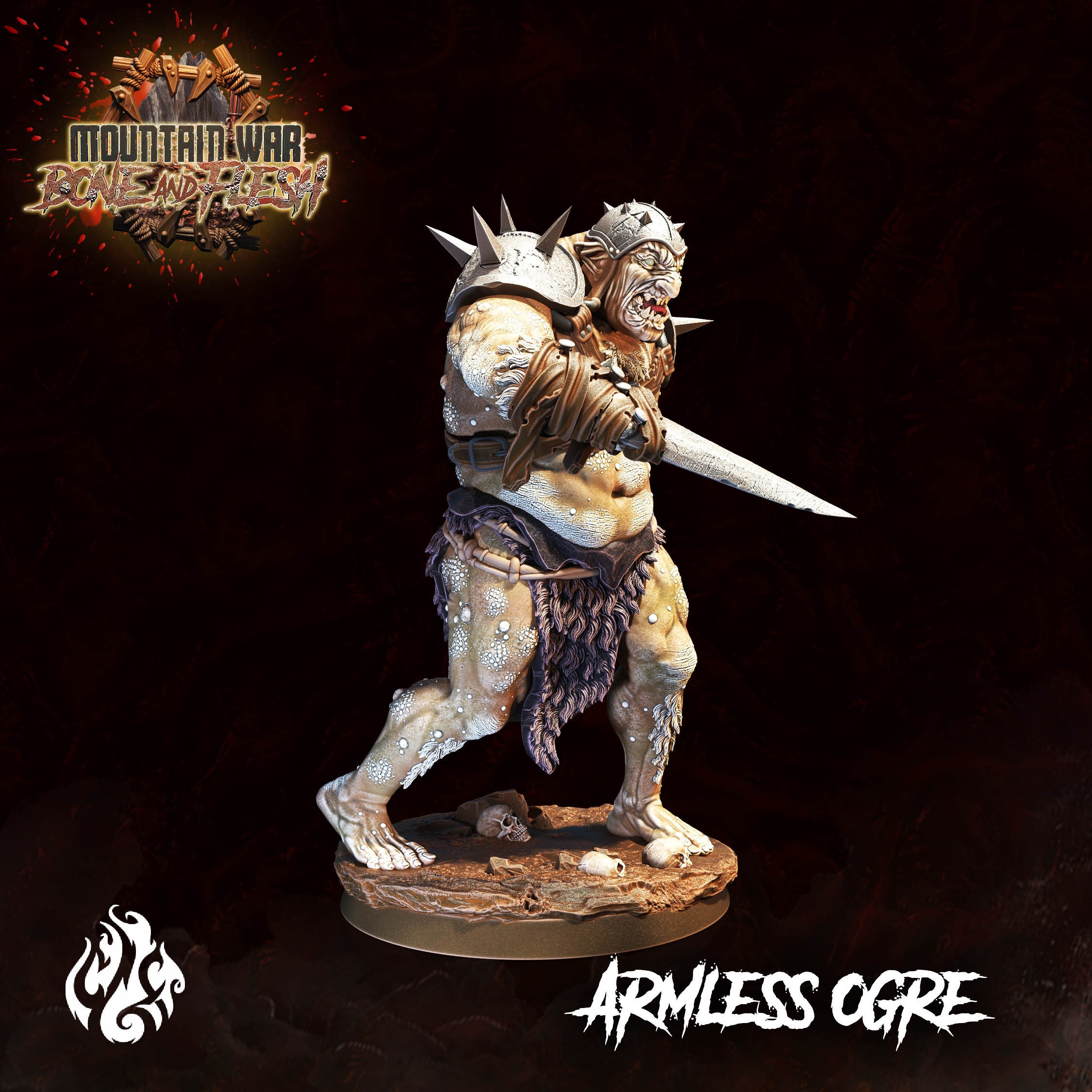 Armless Ogre / Large Giant / Dungeons and Dragons / 5e / - Etsy