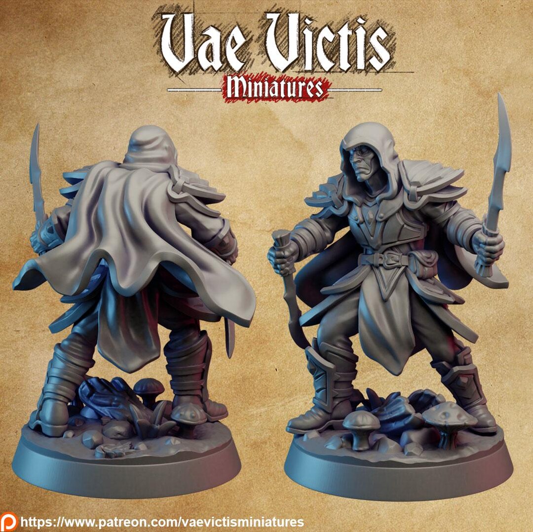 Elf Warriors 6 Sculpts in Four Scales / Frostgrave / Rangers of ...