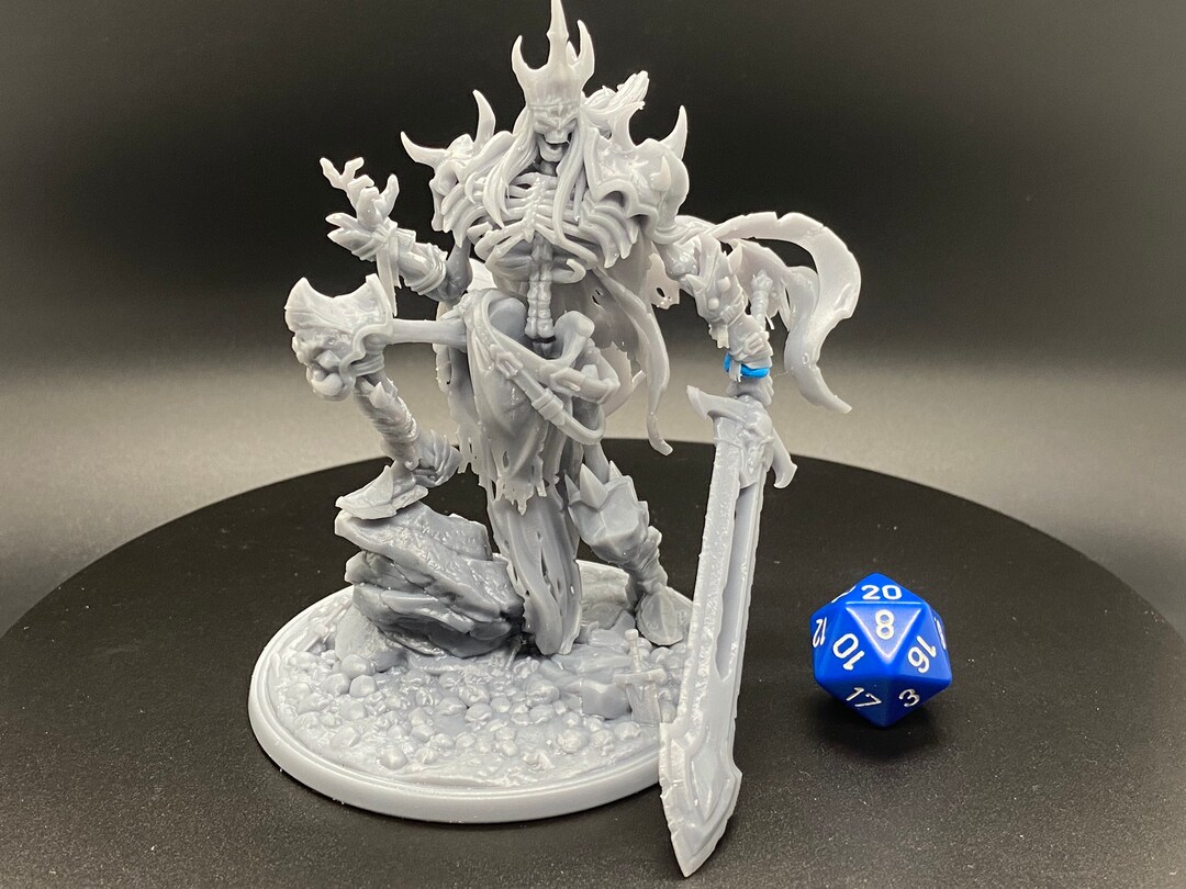 The Skeleton King (huge Monster ) / Dungeons and Dragons / Dnd ...