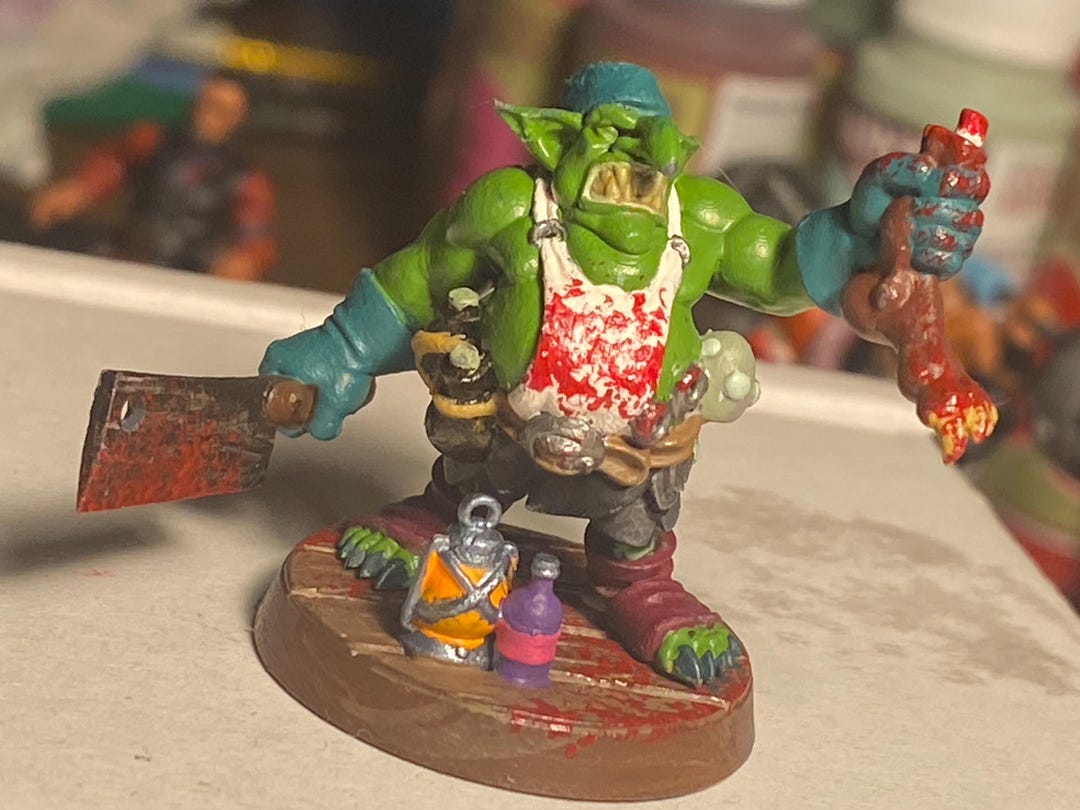 Orc Chef 32mm Scale / Dnd / Pathfinder / 5e / Dungeons and Dragons ...