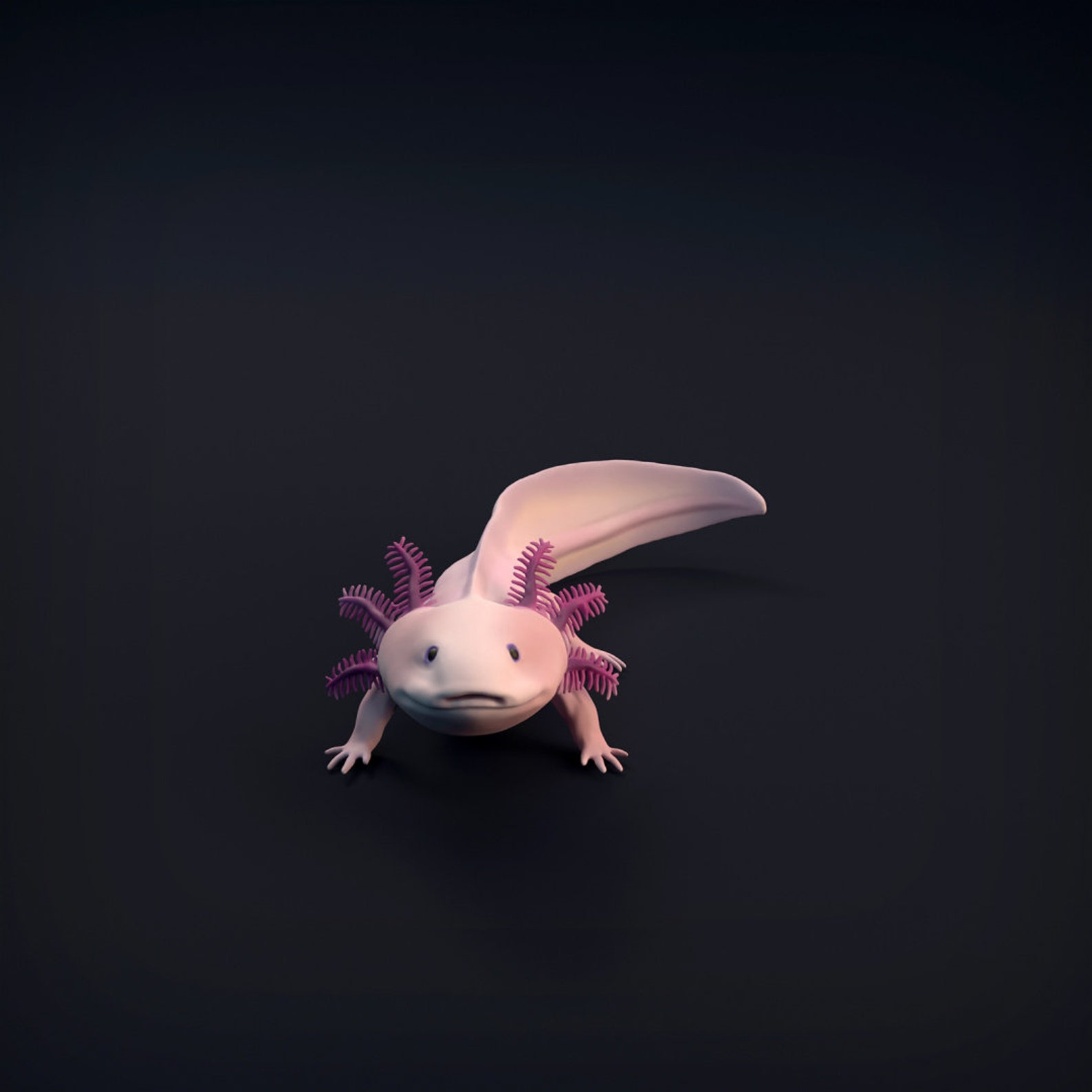 Axolotl / Tiny Beast / Dnd / 5e / Pathfinder / Animal Den - Etsy