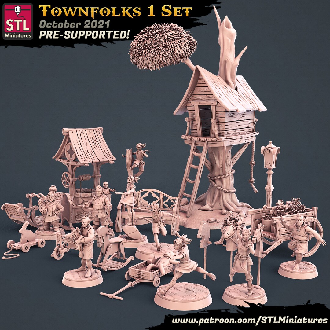 Greema and Grag's Orphanage (9 Characters, Plus Some Children's Scatter ...