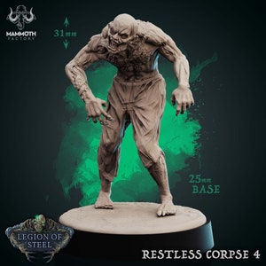 Restless Corpses / Dnd / Pathfinder / 5e / Miniature / Mammoth Factory ...