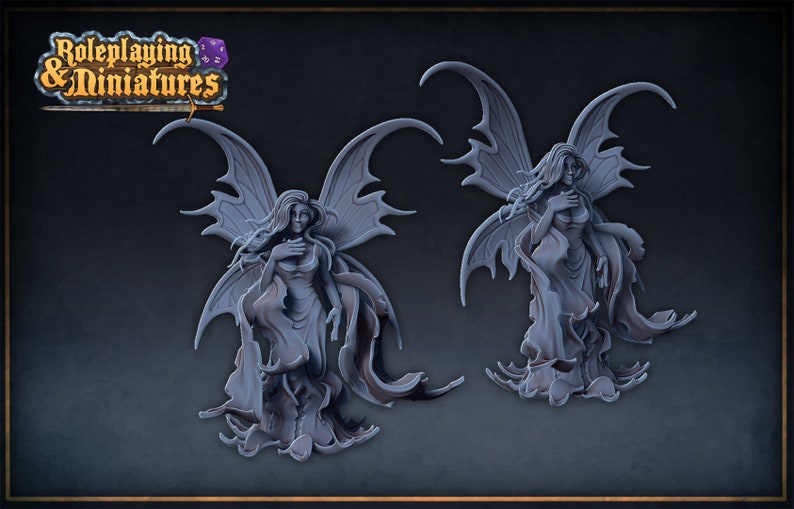 Dark Fairy / Medium Fey / Dnd / 5e / Pathfinder / Roleplaying | Etsy