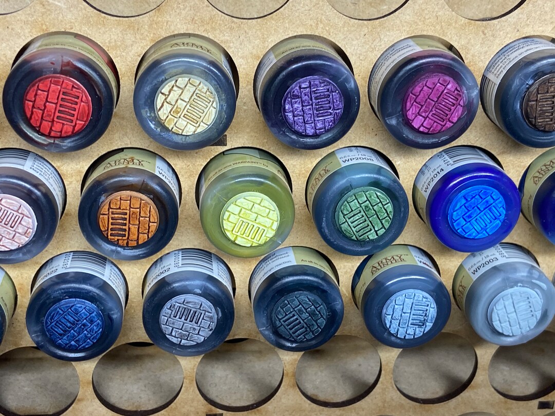 Paint Pot/dropper Bottle Color Reference Tokens (see What Each Color ...
