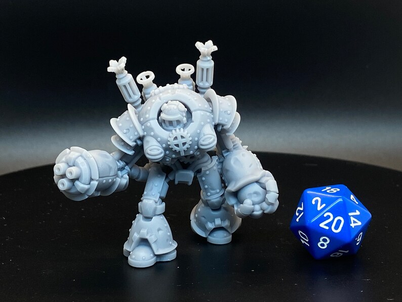 Steam Golem / Construct / Dnd / 5e / Pathfinder / Frostgrave / - Etsy