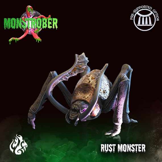 Rust Monster / Dungeons and Dragons / Classic Monster / - Etsy