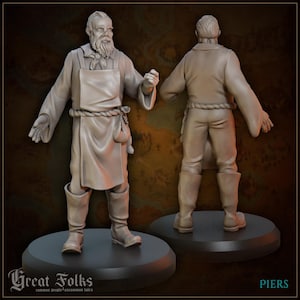 Villagers (11 Sculpts) / Npcs / Dnd / Pathfinder / 5e / Savage Worlds ...