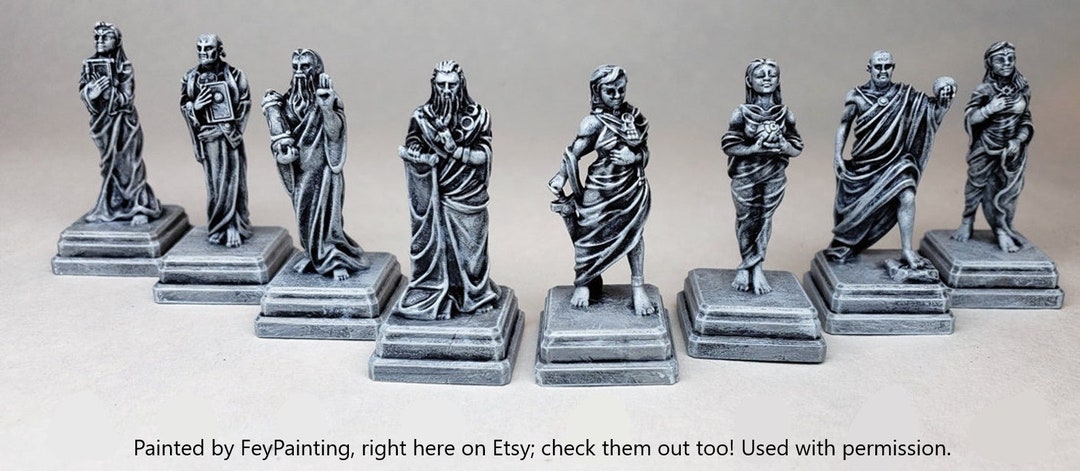 Statues (8 Sculpts) Filament OR Resin / Dnd / 5e / Savage Worlds ...