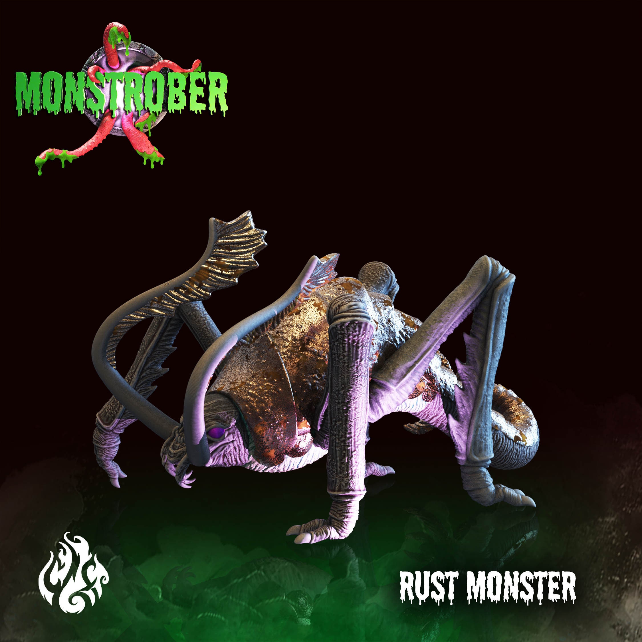 Rust Monster / Dungeons and Dragons / Classic Monster / - Etsy
