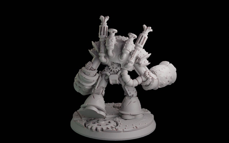 Steam Golem / Construct / Dnd / 5e / Pathfinder / Frostgrave / - Etsy