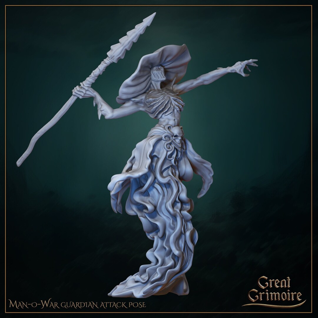 Man-o-war Guardian / Dnd / Pathfinder / 5e / Dungeons and Dragons ...