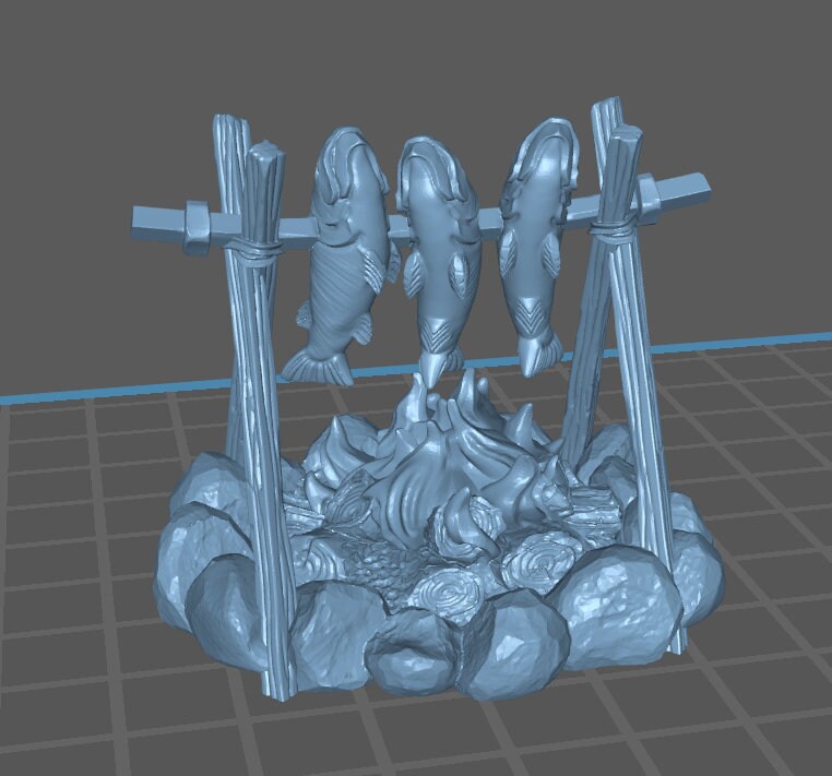 LED Campfire 3 Different Campfire Styles 5 Food Types on - Etsy