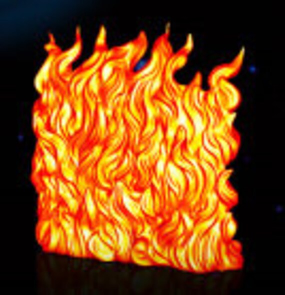 Firewall / Spell Effect / Dungeons and Dragons / Dnd / - Etsy