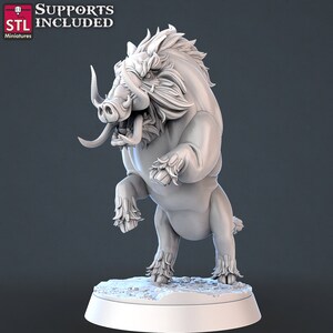 Wild Boars (2 Sculpts) / Dnd / Pathfinder / 5e / Savage Worlds / STL ...