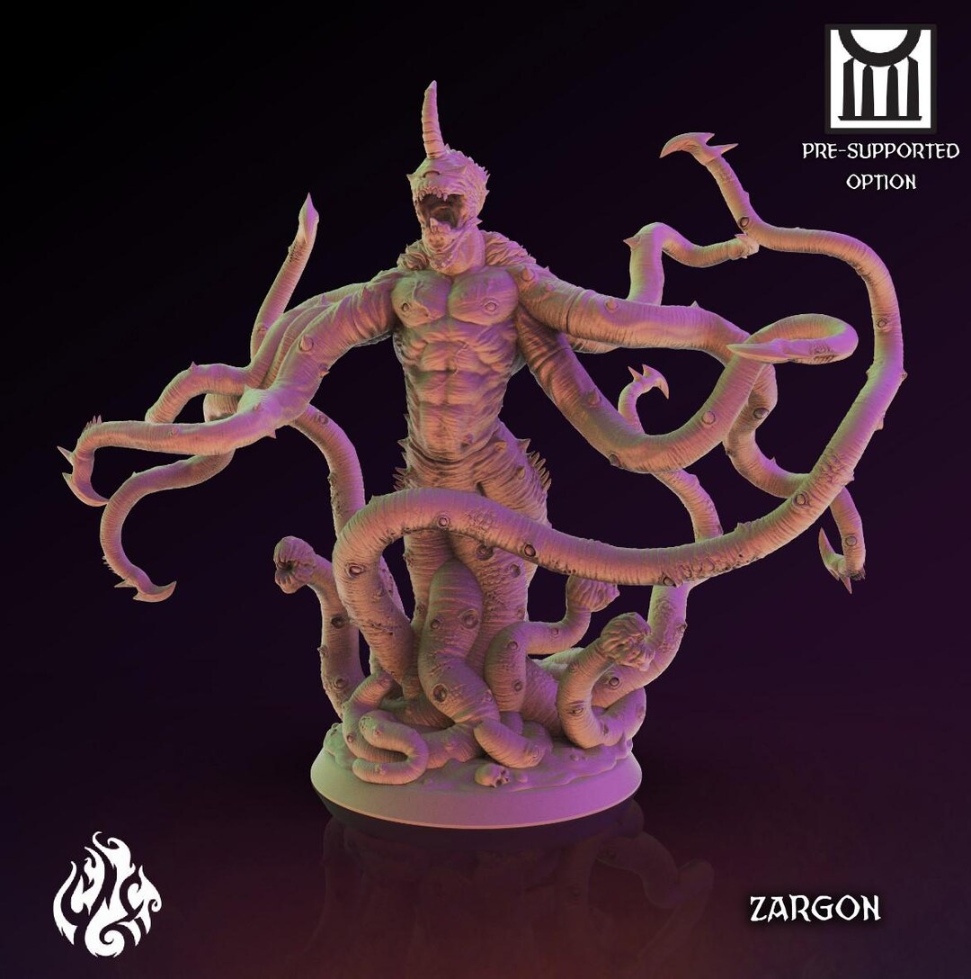 Zargon (huge Demon Summony-thing) / Mouth of Zargon / Dungeons and ...