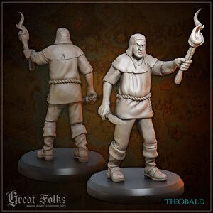 Townsfolk or Villagers (10 Sculpts) / Npcs / Dnd / Pathfinder / 5e ...