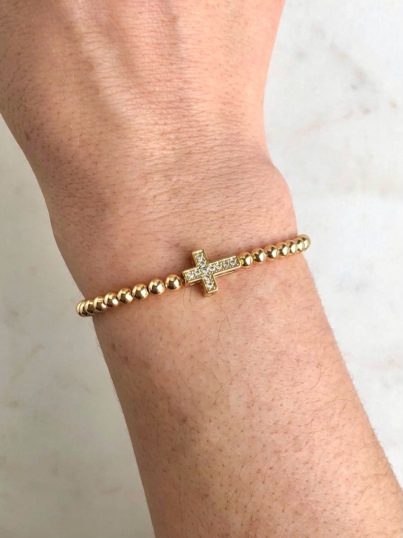 Mother Daughter Matching Cross Bracelets Religious Easter - Etsy