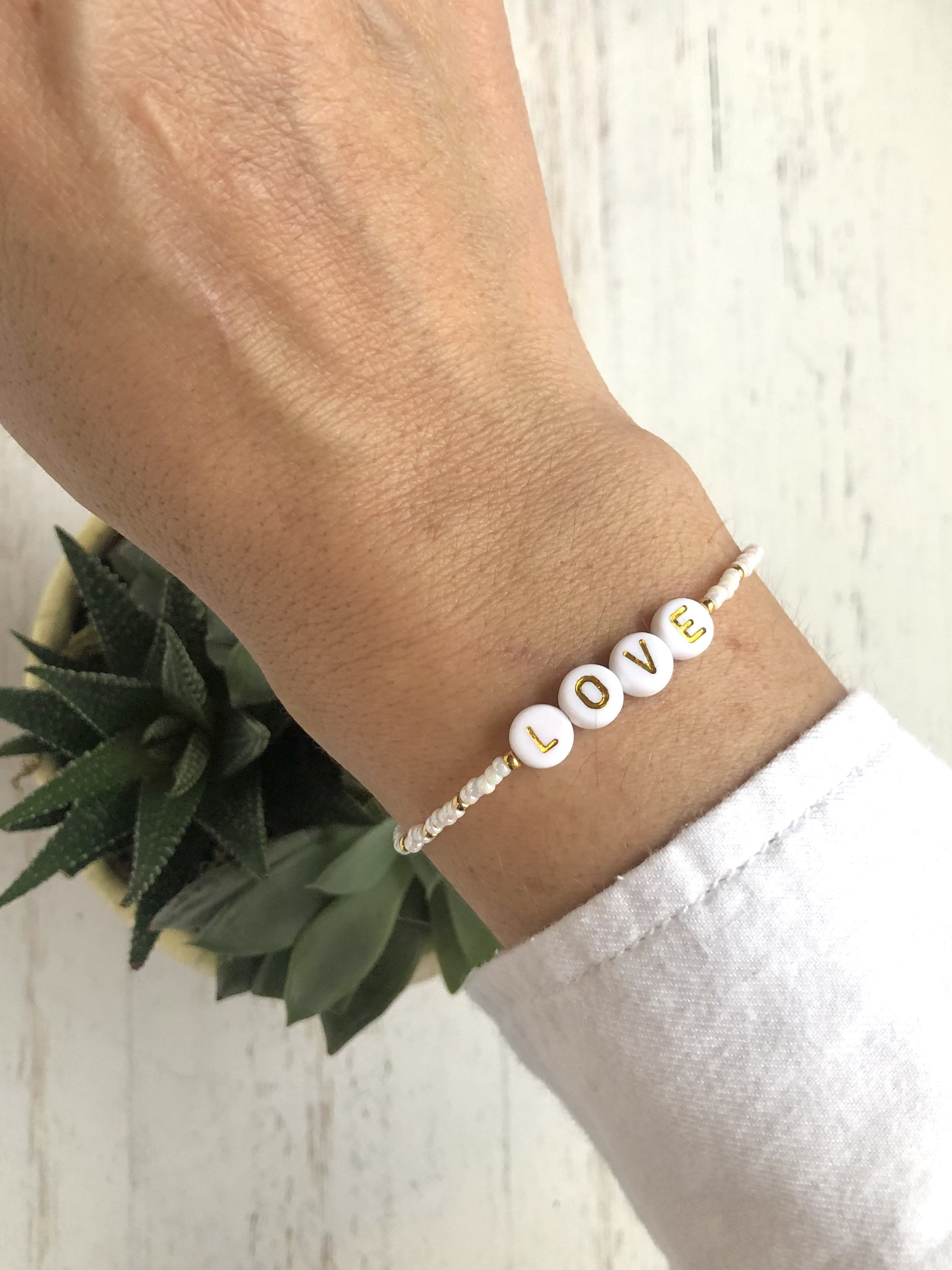 Personalized Name Bracelet Custom Name Layering Bracelet for - Etsy