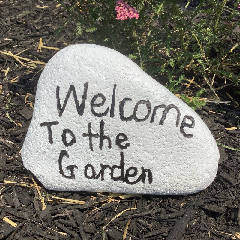 Landscape Rock Engraved - Etsy