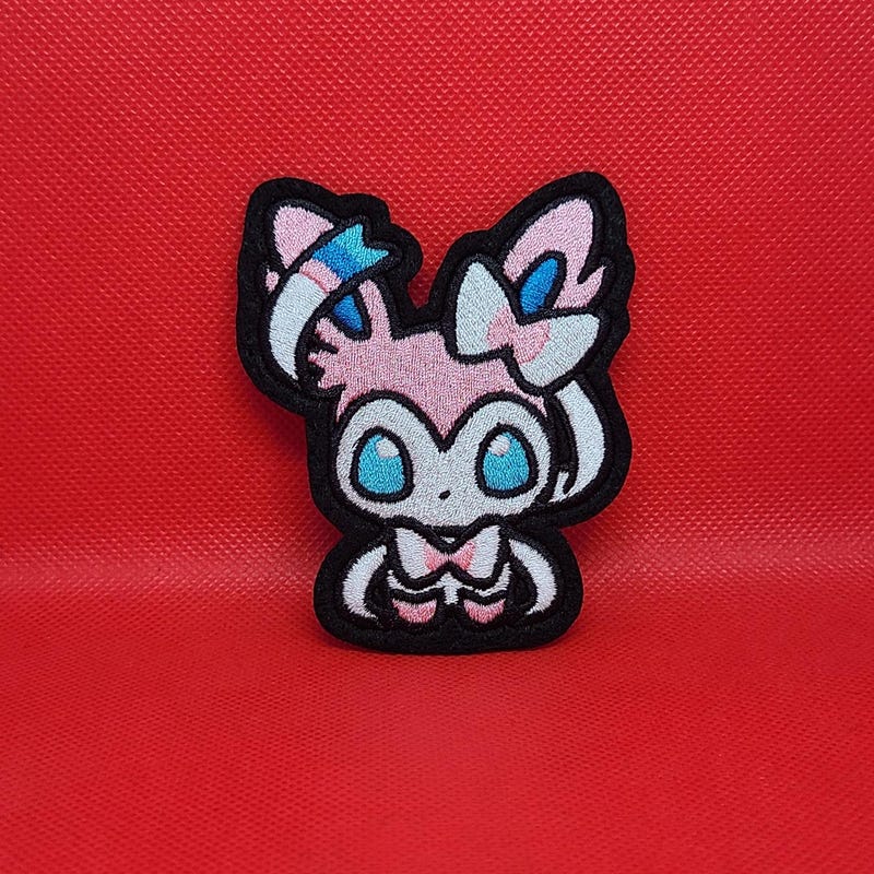 Sylveon Card Keychain - Etsy