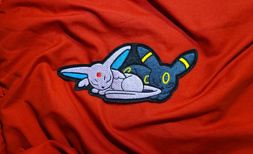 Custom Sleeping Baby Umbreon & Espeon Patch (large) - Etsy