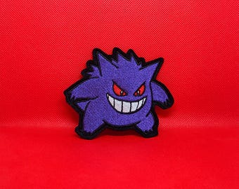 Haunter, Gengar & Gastly Embroidered Patch - Etsy