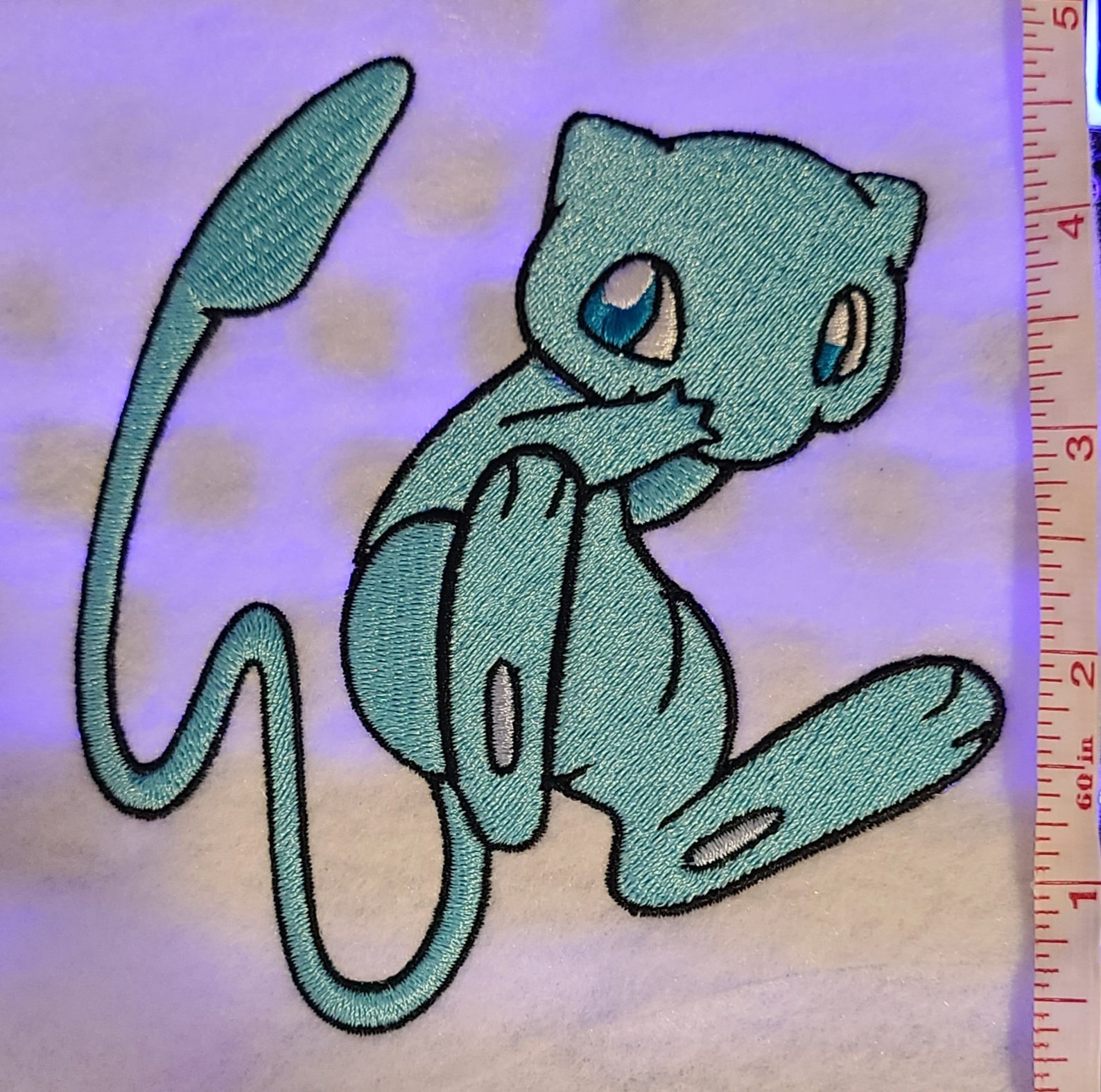 Custom Large Shiny Mew Patch - Etsy