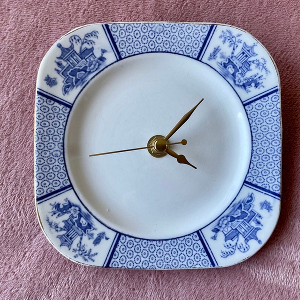 Ceramic Plate Clock - Etsy UK