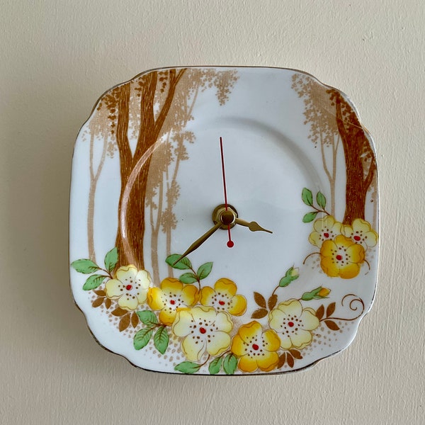 Ceramic Plate Clock - Etsy UK