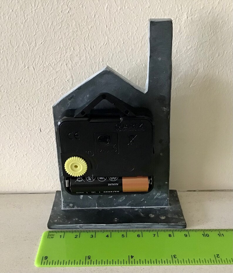 Slate Desk/mantel Clock. Cornish Tin Mining Engine House. - Etsy UK