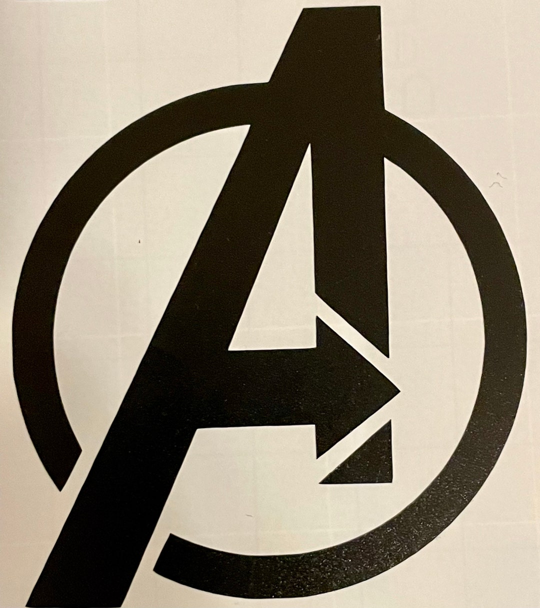 Avengers Logo Car Decal or Vinyl Sticker - Etsy