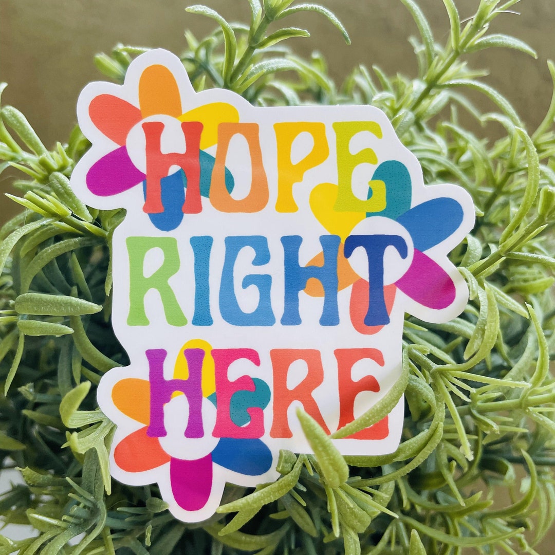 Hope Right Here Sticker BTS Sticker Kpop Sticker - Etsy