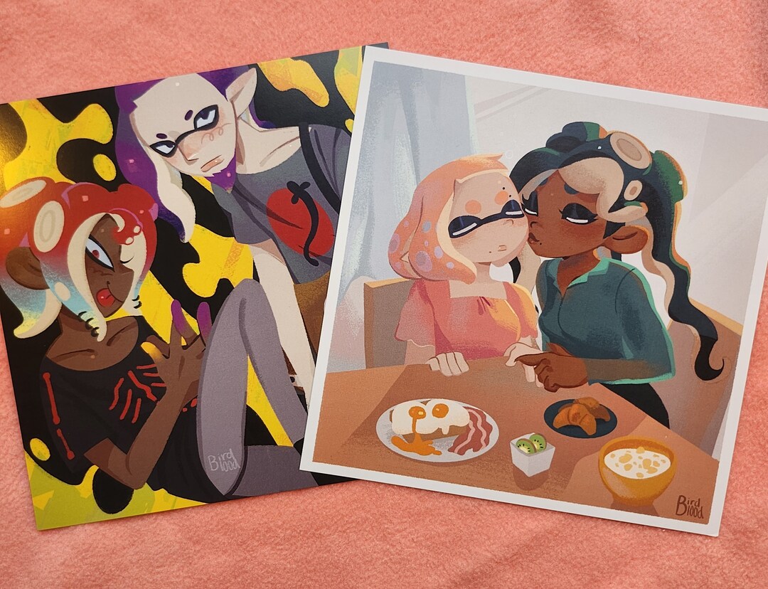 Splatoon Square Art Prints - Etsy