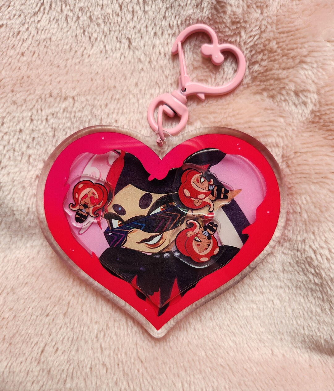 Splatoon Octo Callie Shaker Keychain - Etsy