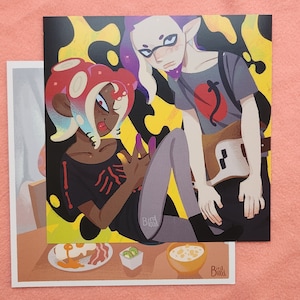 Splatoon Square Art Prints - Etsy