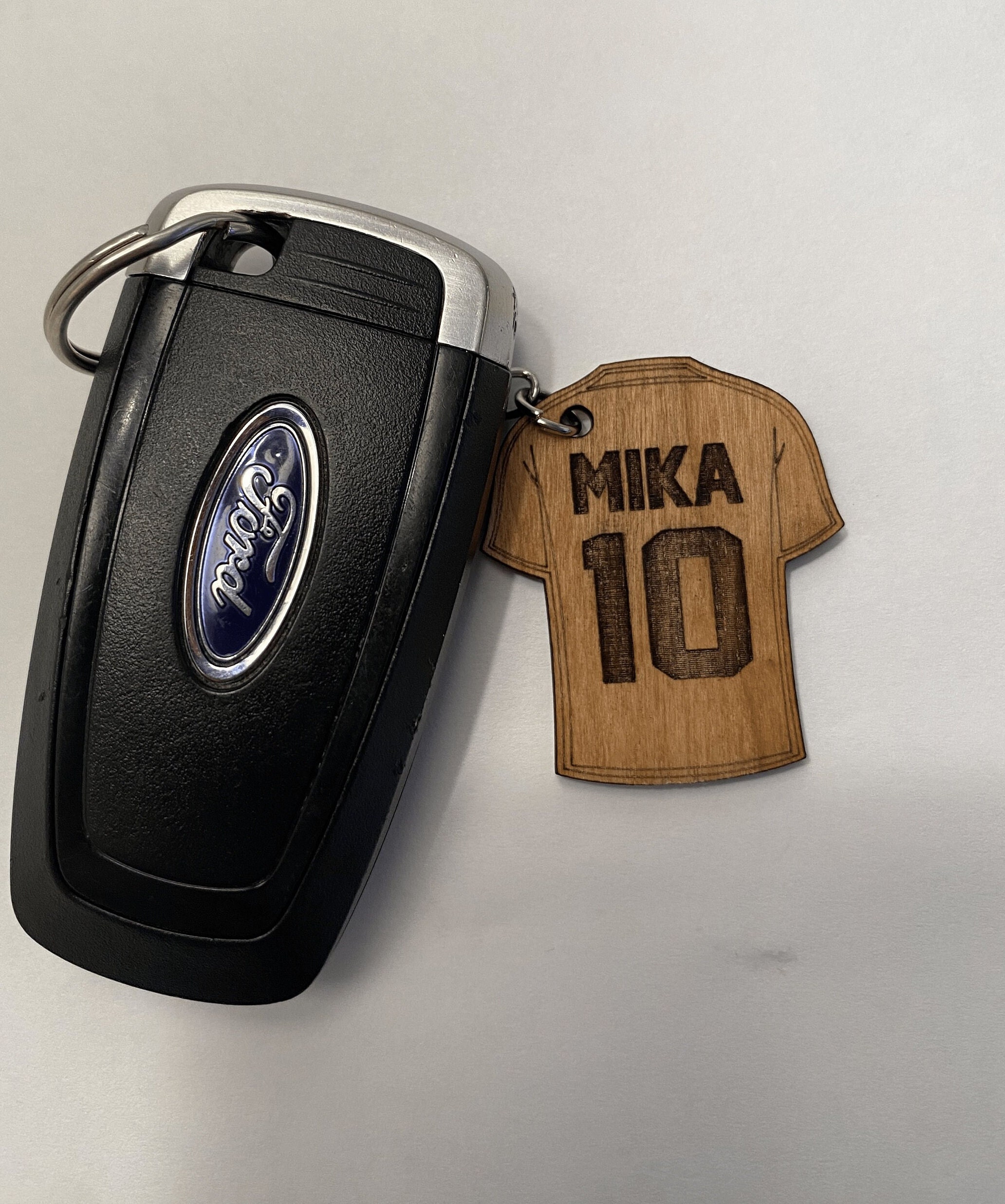Laser Engraved Custom Soccer Keychain Sports Keychain - Etsy