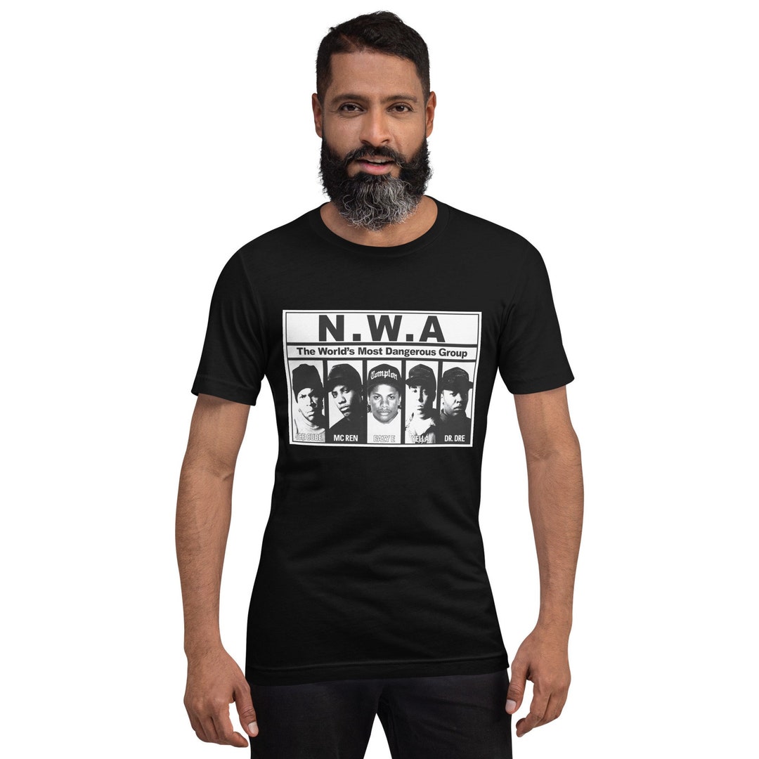 NWA Tshirt NWA Apparel 90s Hiphop Outfit Hiphop Tshirt 2pac Shirt NWA ...