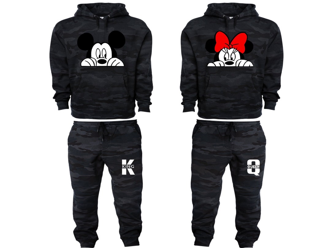 Peaking Mickey and Minnie Matching Tracksuit Disney Matching Mickey ...