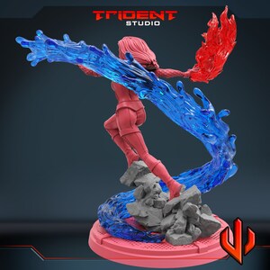 Crystal (inhumans) by Trident Studio for 40 Mm Wargaming Tabletop 3d ...