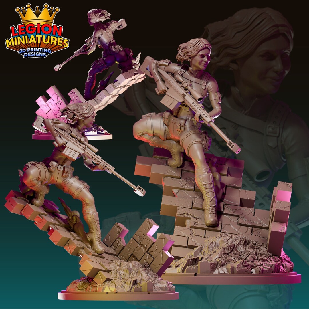 Ultimate Black Widow avengers by Legion Miniatures for 40mm Wargaming ...