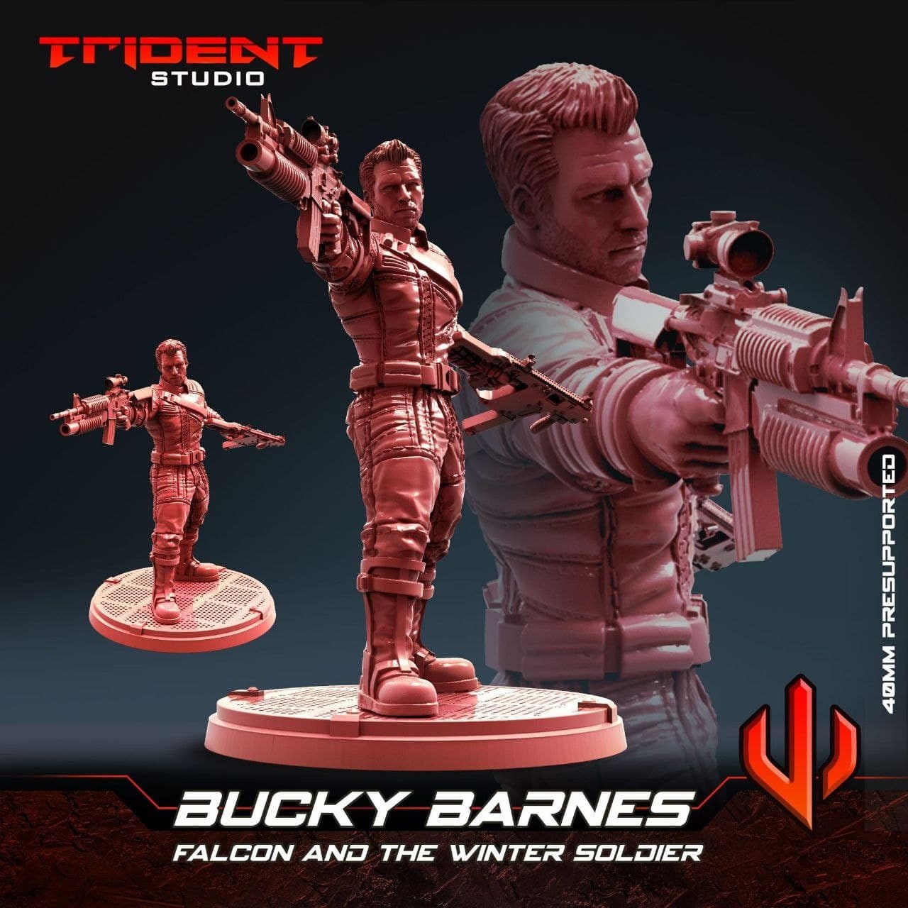 Thanos by Trident Studio for 40 mm Wargaming Tabletop 3d printed Resin ...