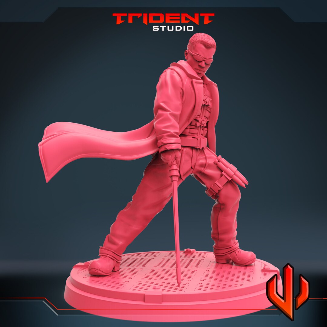 Blade by Trident Studio for 40 Mm Wargaming Tabletop 3d Printed Resin ...