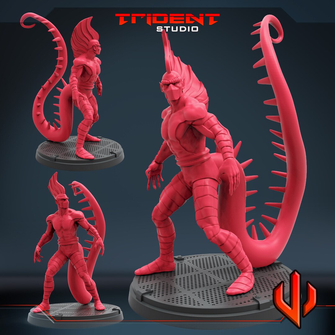 Death Adder (serpent Society) by Trident Studio for 40 Mm Wargaming ...